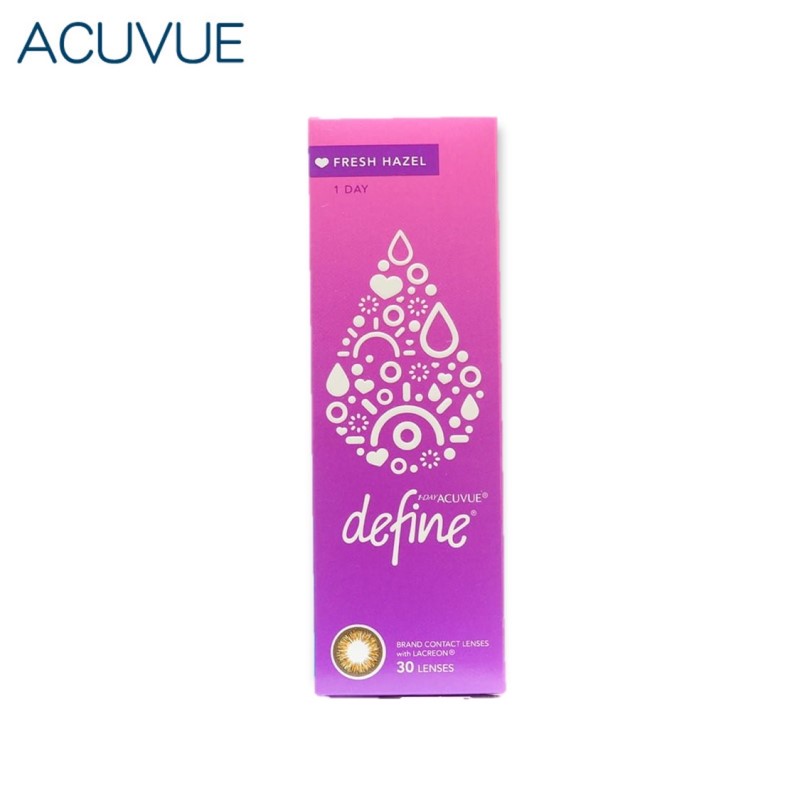 ACUVUE DEFINE FRESH - [行貨] Acuvue Define Fresh 1 Day Fresh Hazel 30片盒裝