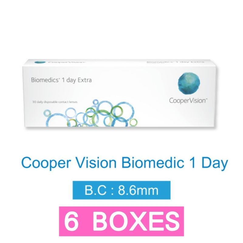 COOPERVISION - [近視] CooperVision Biomedics 1 Day Extra 30片 x 6盒裝