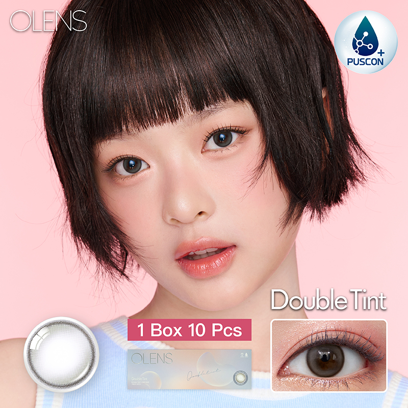 Highlight,Slightly Enlarged, Double Tint Gray , OLENS Color Con
